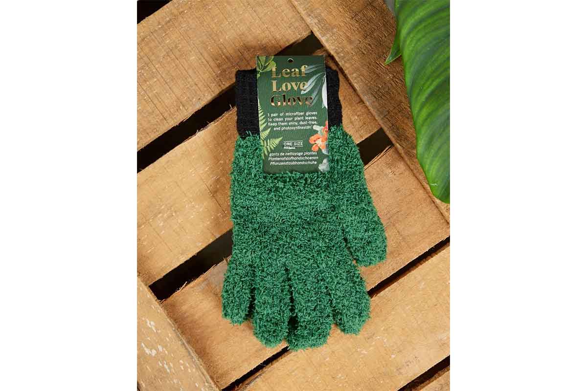 Leaf Love Gloves green - Γάντια καθαρισμού – Greenleaf Garden Center